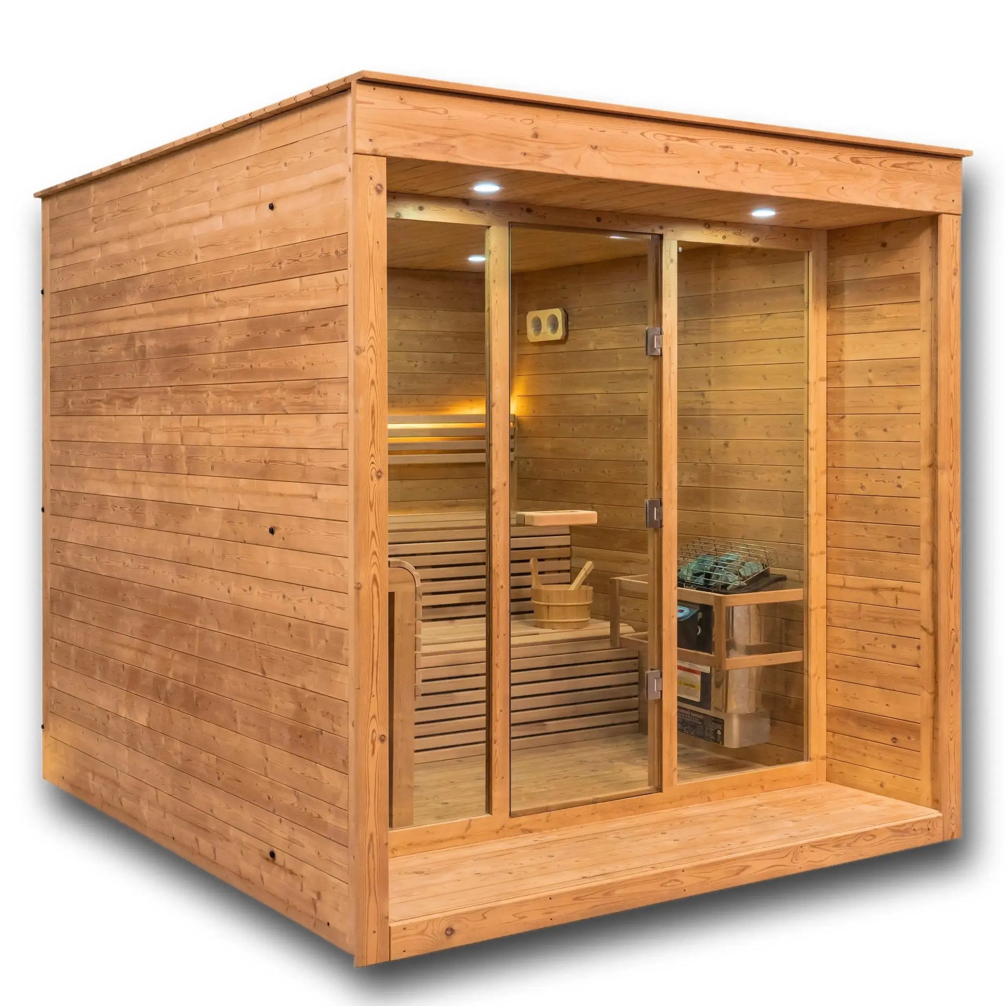 Modern Sauna Neliö – Backcountry Recreation